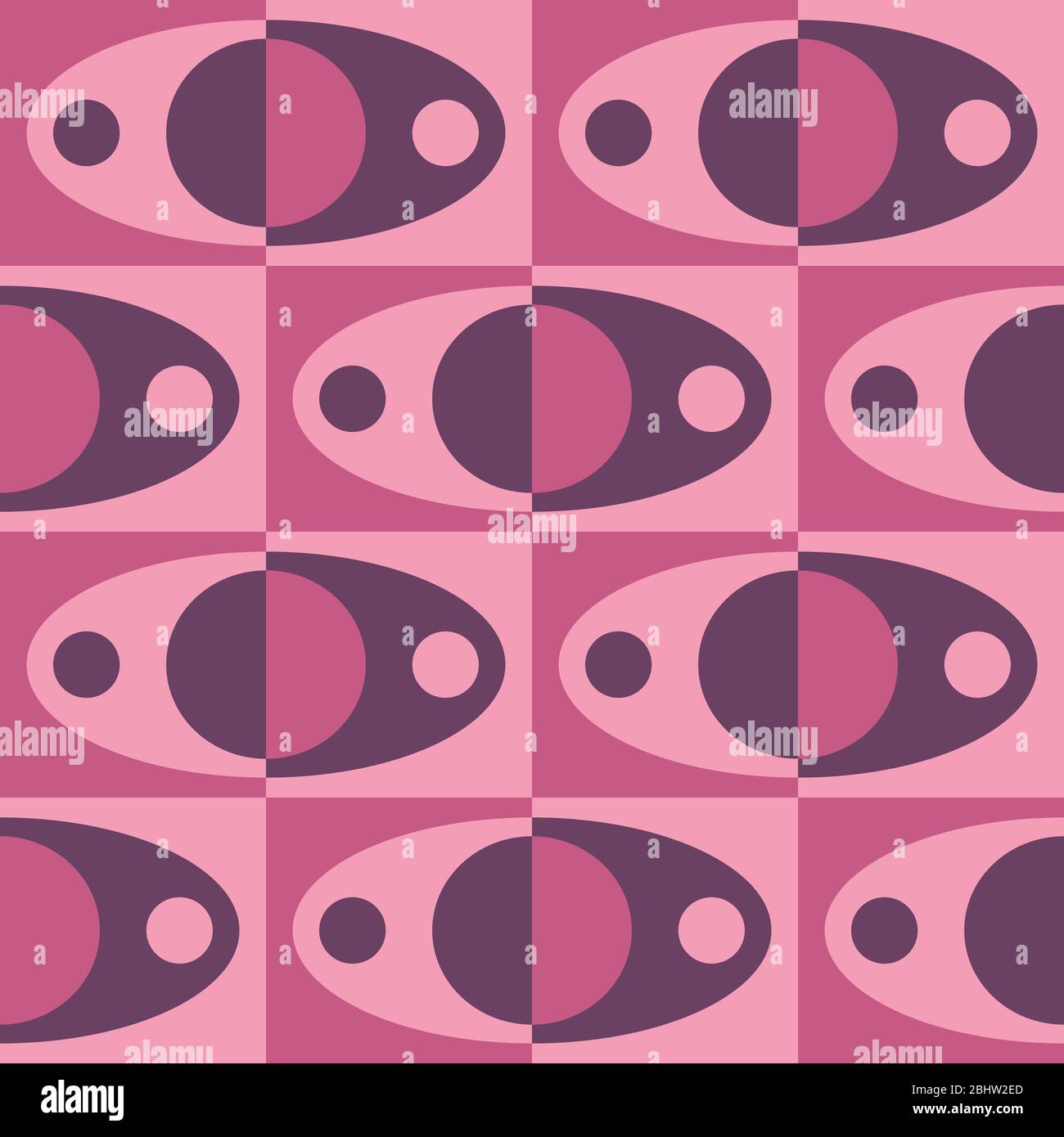 Simple geometric design. Elliptical contrast seamless pattern for ...