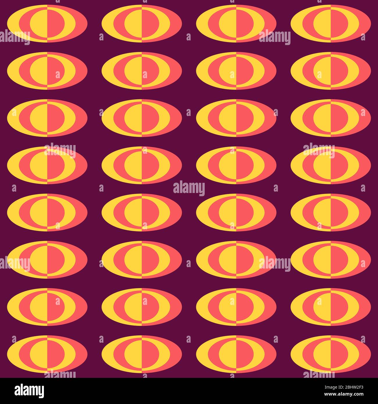 Simple geometric design. Elliptical contrast seamless pattern for ...