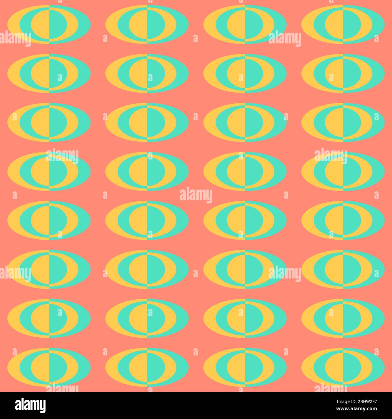 Simple geometric design. Elliptical contrast seamless pattern for ...