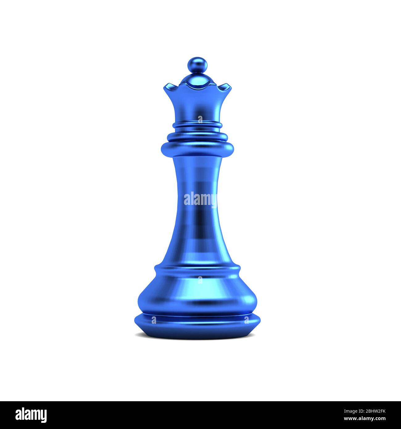 Queen piece of chess. 3D Render graphic illustration Stock Photo - Alamy