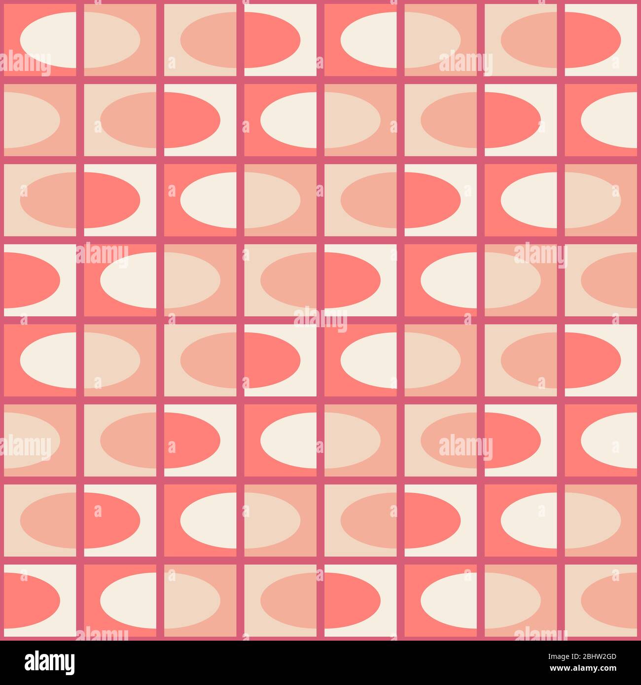Simple geometric design. Elliptical contrast seamless pattern for ...