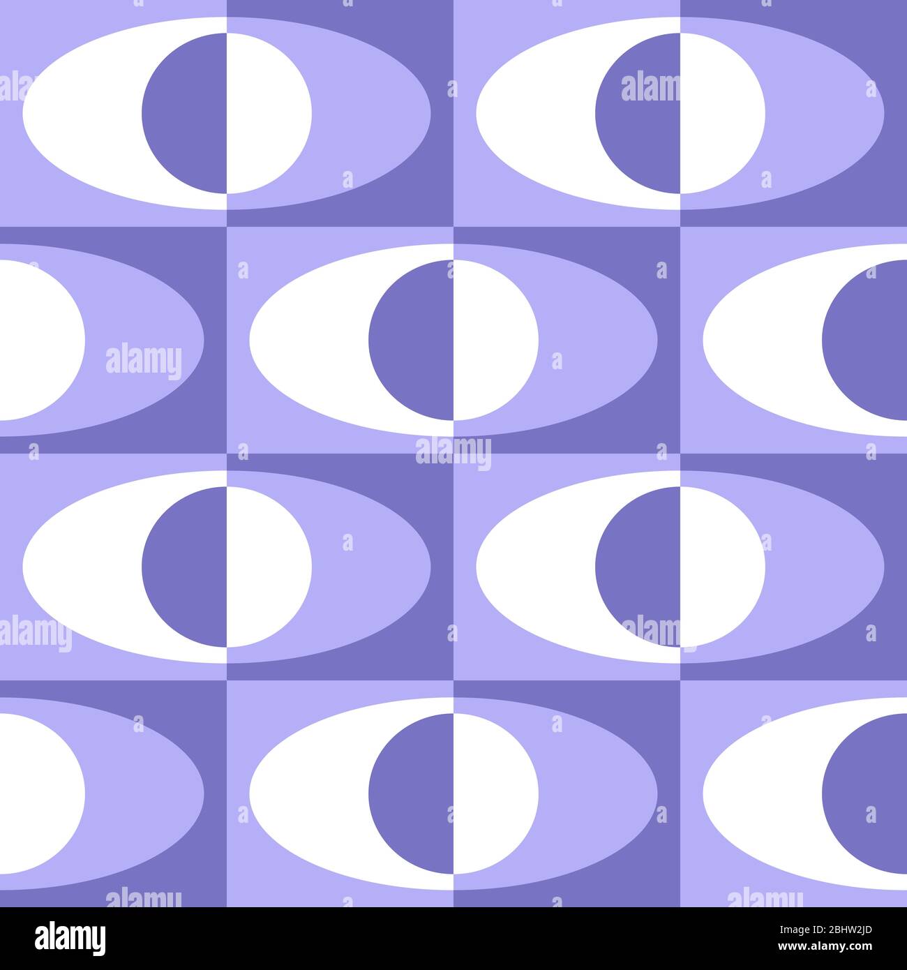 Simple geometric design. Elliptical contrast seamless pattern for ...
