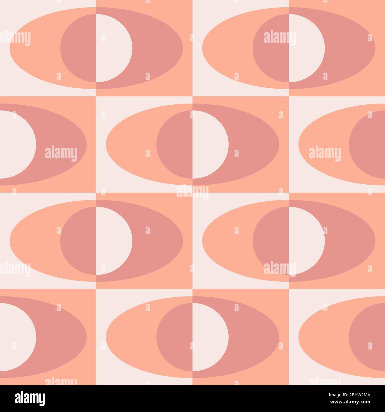 Simple geometric design. Elliptical contrast seamless pattern for ...