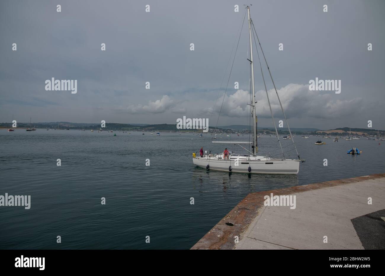 Exmouth Beach And Promenade High Resolution Stock Photography and ...