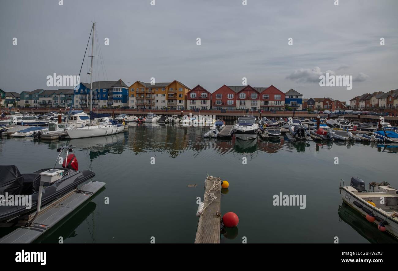 Exmouth in Devon Coastline Stock Photo - Alamy