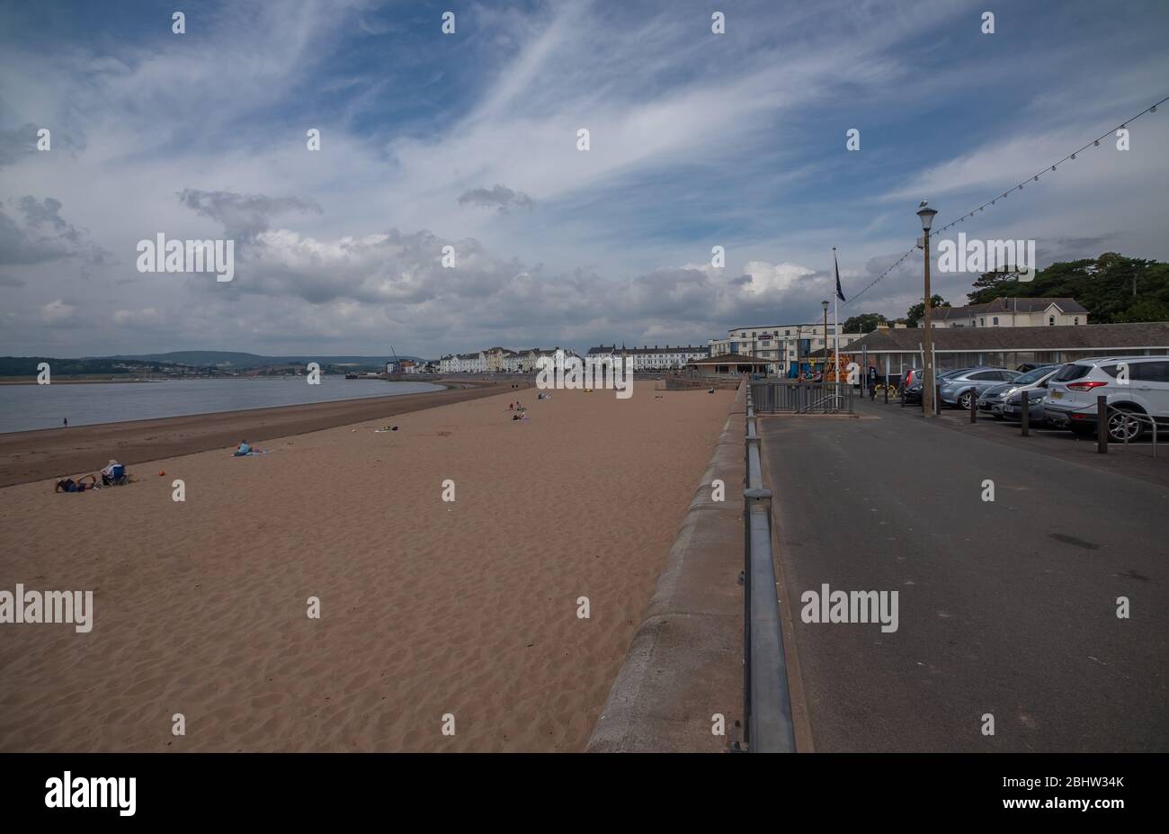 Exmouth Beach And Promenade High Resolution Stock Photography and ...