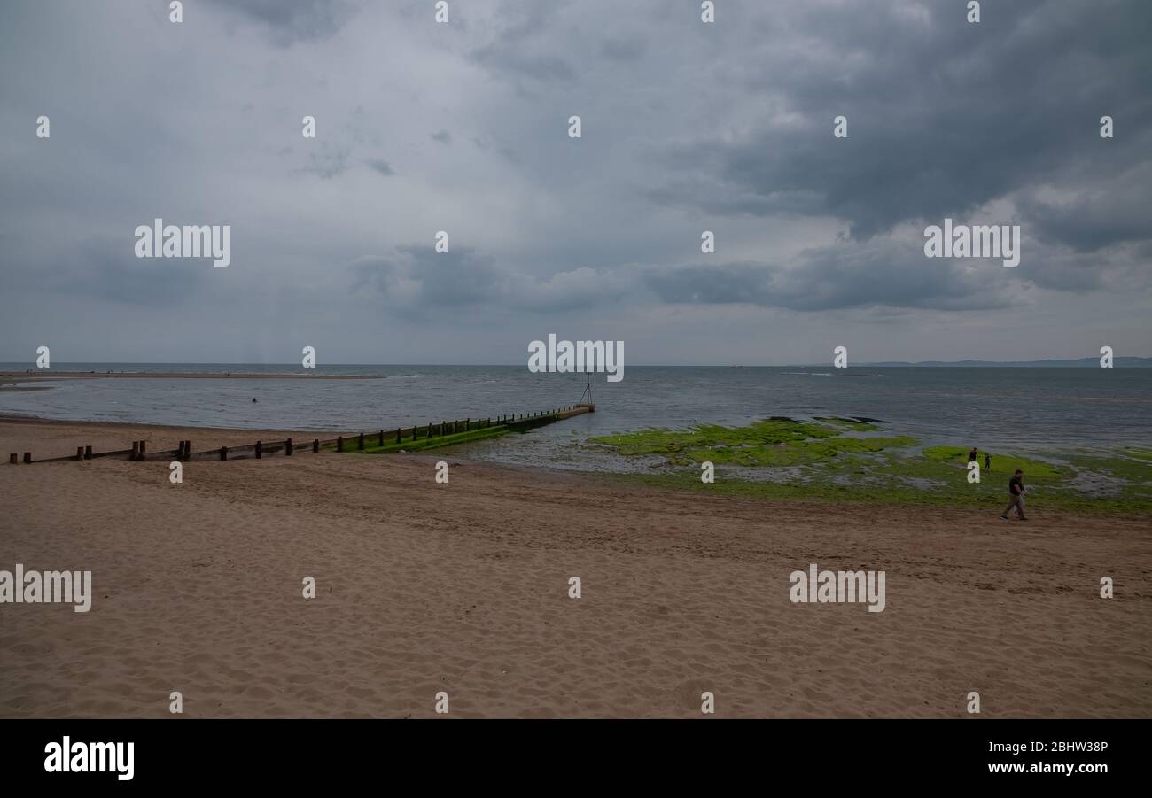 Exmouth in Devon Coastline Stock Photo - Alamy