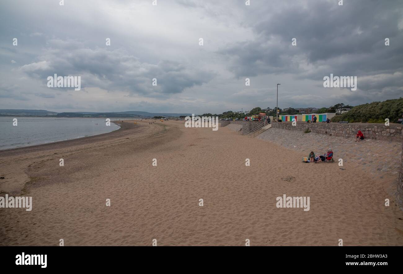 Exmouth Beach And Promenade High Resolution Stock Photography and ...