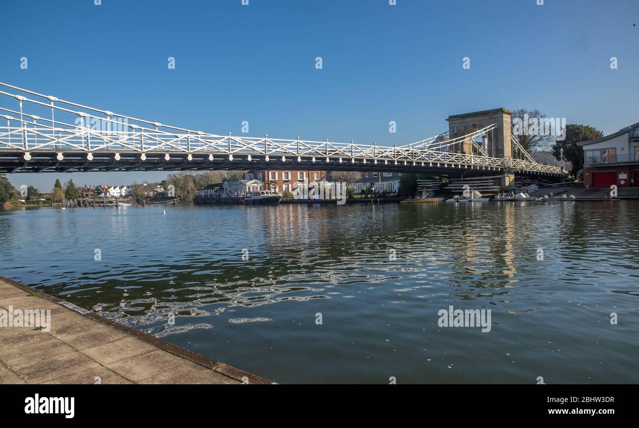 Marlow and Bourne End along the River Thames - United Kingdom Stock ...