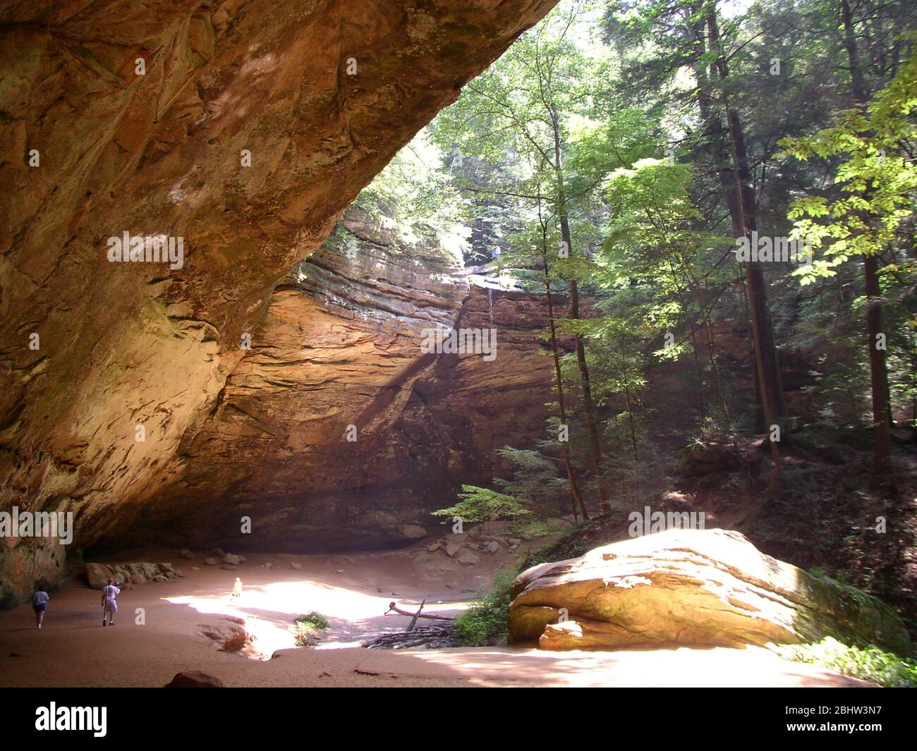 Ash Cave, Hocking Hills State Park, Ohio Stock Photo - Alamy