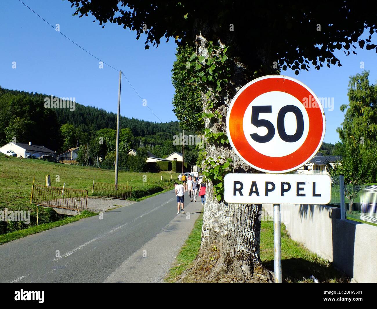 Road signs in france hi-res stock photography and images - Alamy