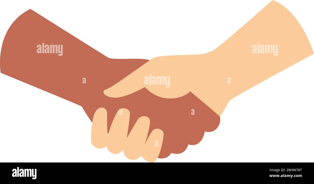 Isolated handshake image Stock Vector Image & Art - Alamy