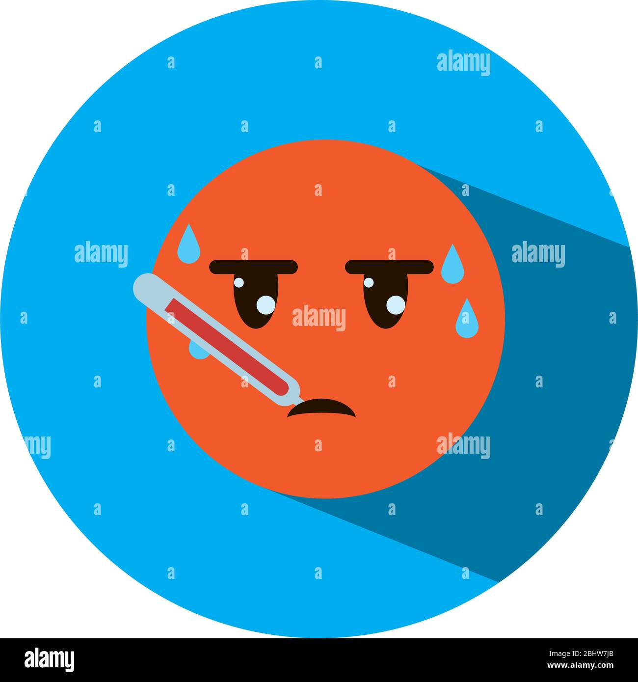 Sick Emoticon Text