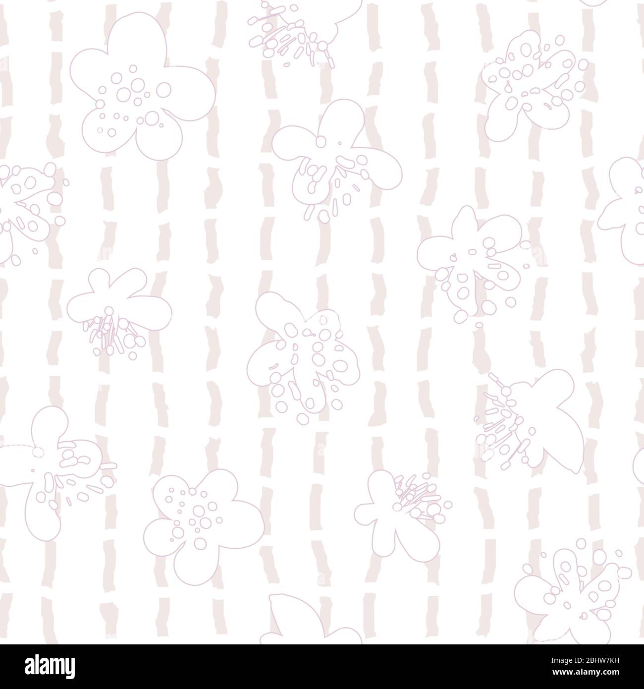 Subtle floral shapes Cut Out Stock Images & Pictures - Alamy