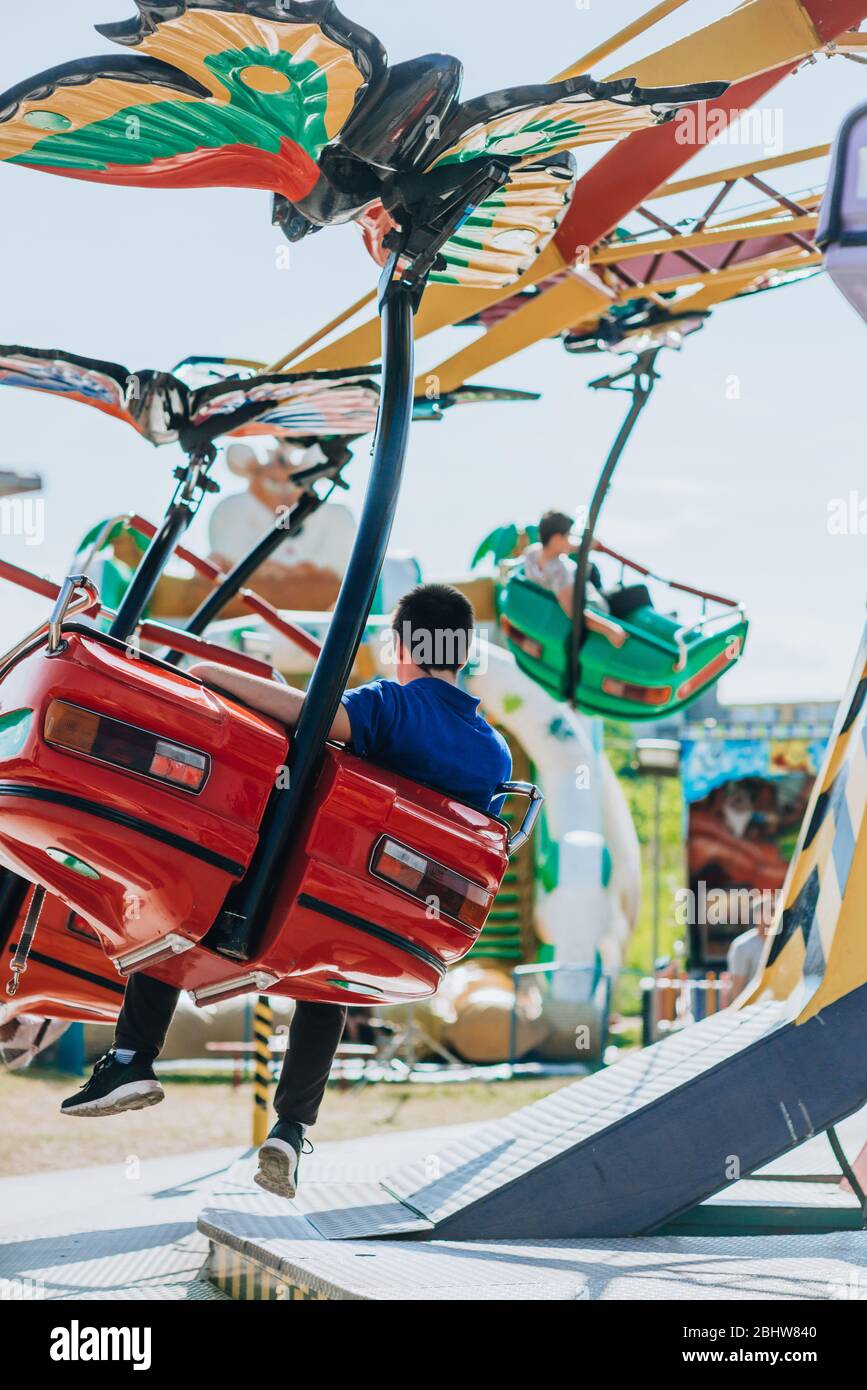 Rotating Playground Equipment High Resolution Stock Photography and ...