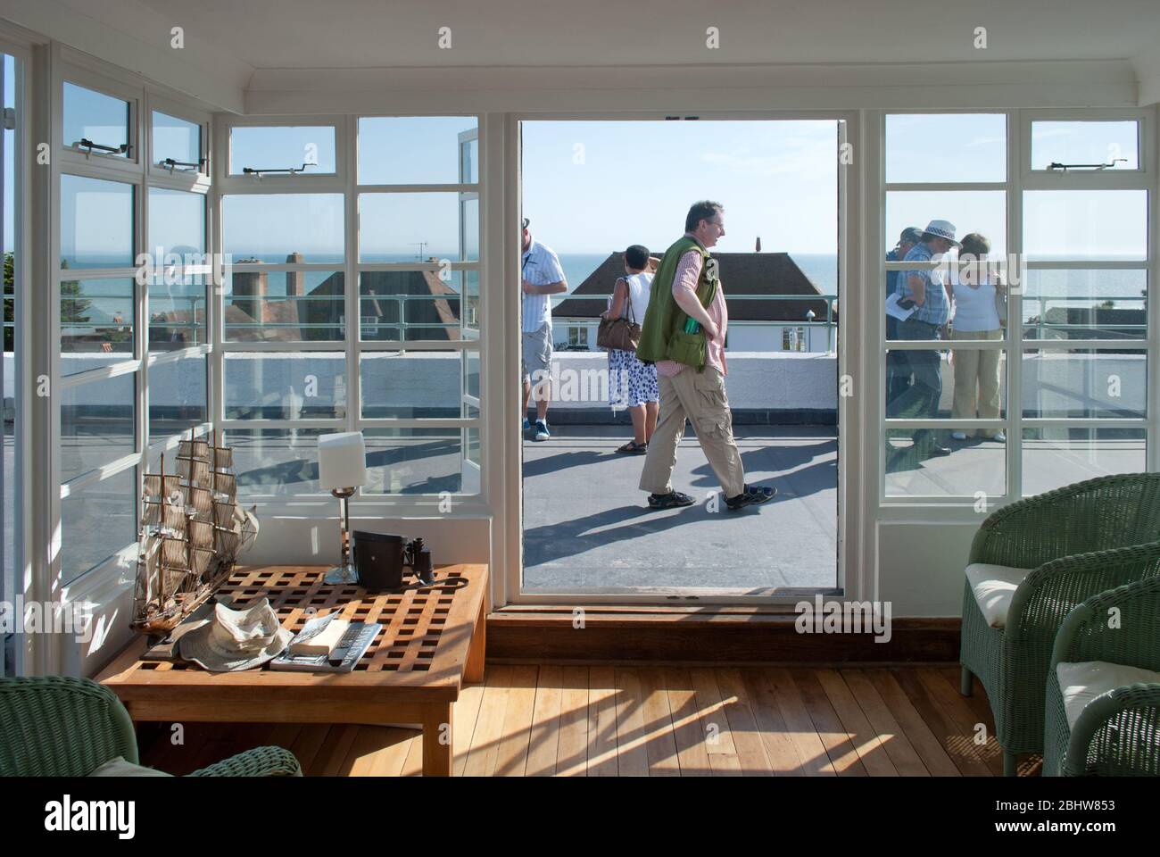 Saxons, 58 South Cliff, Bexhill TN39 by J E Maynard Stock Photo - Alamy