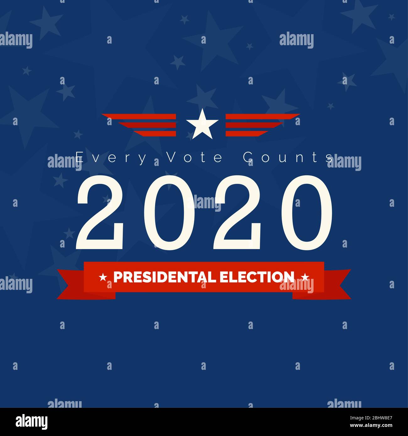 United States presidential elections poster Stock Vector Image & Art ...