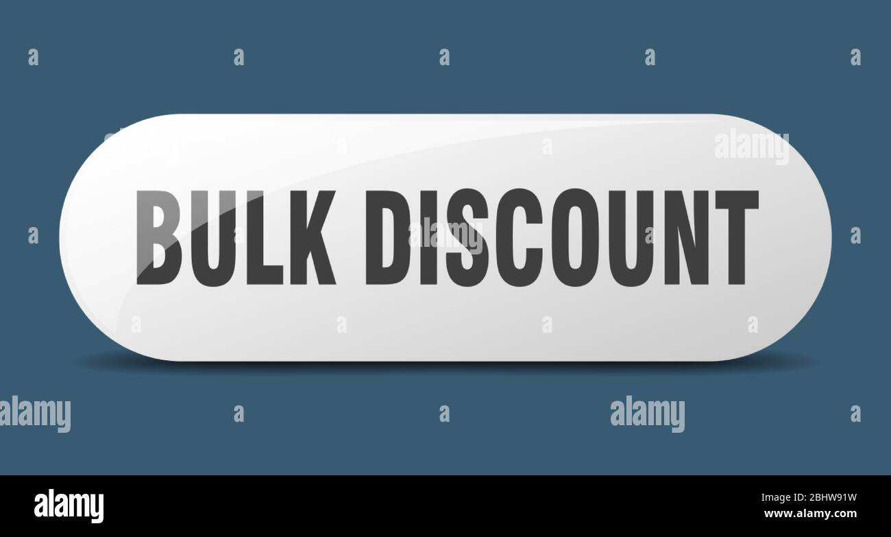 bulk discount button. bulk discount sign. key. push button Stock Vector ...