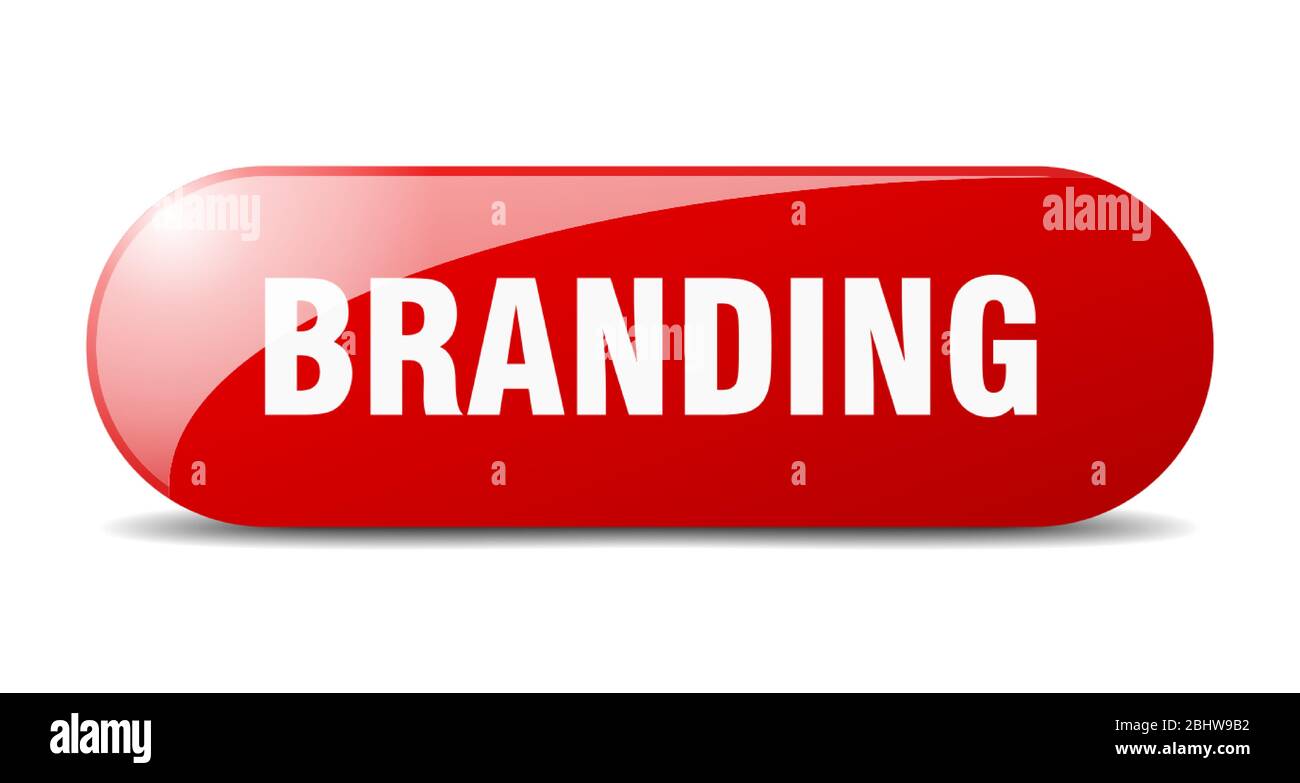 branding button. branding sign. key. push button Stock Vector Image ...