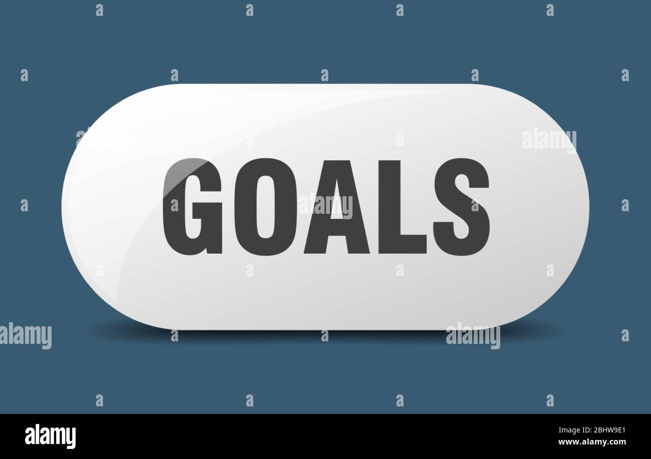 goals button. goals sign. key. push button Stock Vector Image & Art - Alamy