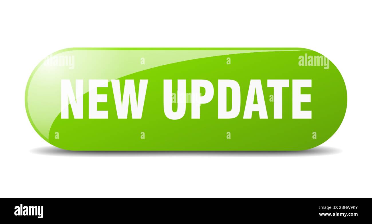new update button. new update sign. key. push button Stock Vector Image ...