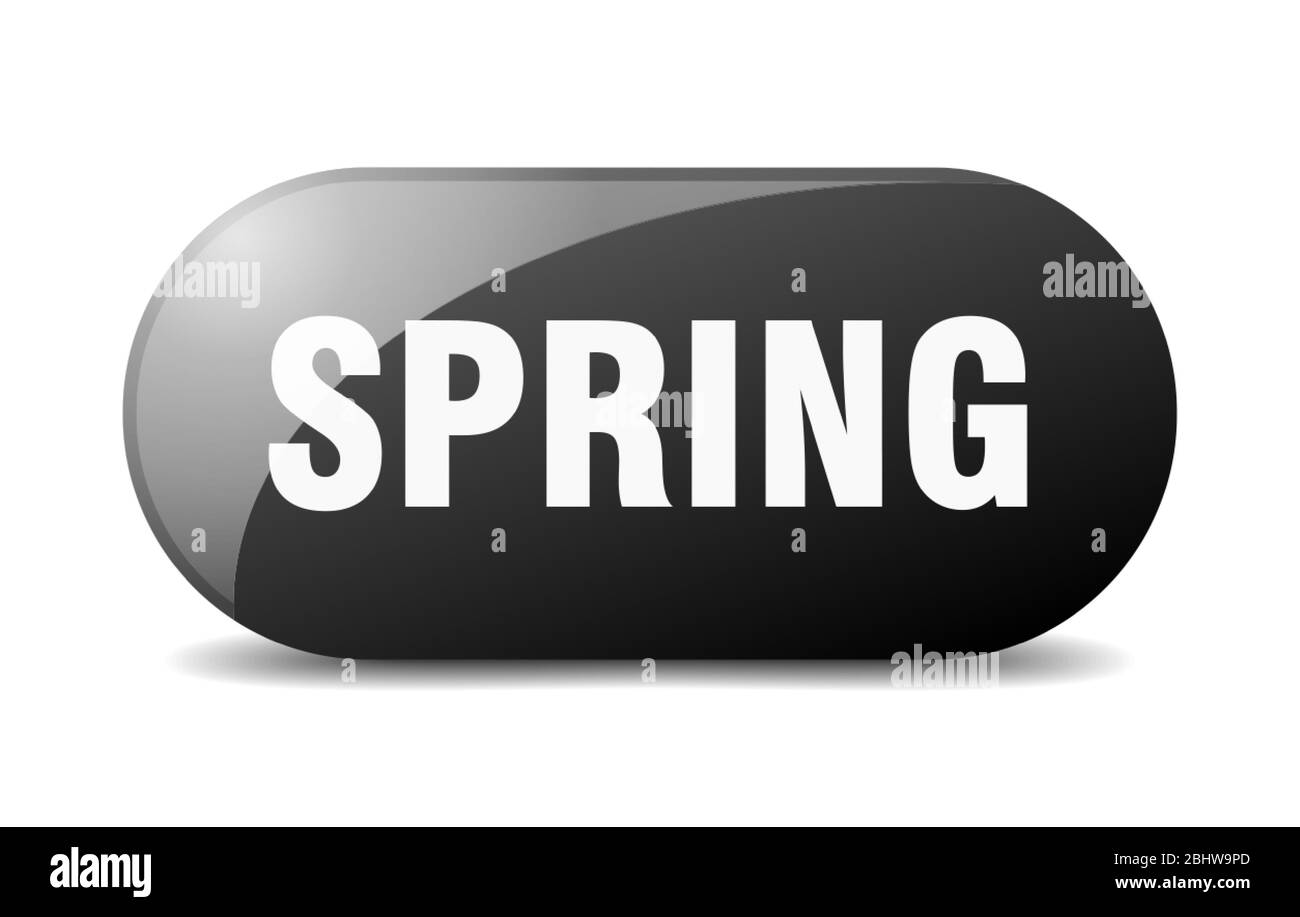 spring button. spring sign. key. push button Stock Vector Image & Art - Alamy