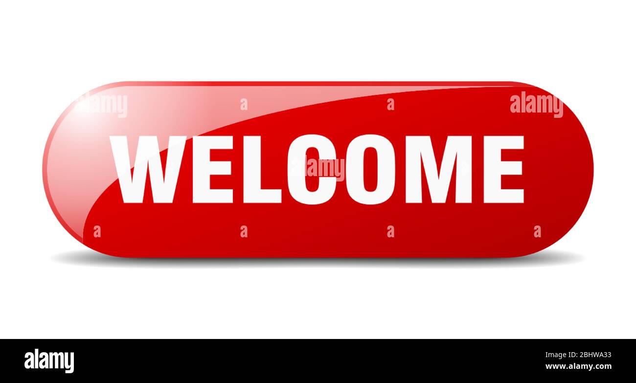 welcome button. welcome sign. key. push button Stock Vector Image & Art - Alamy