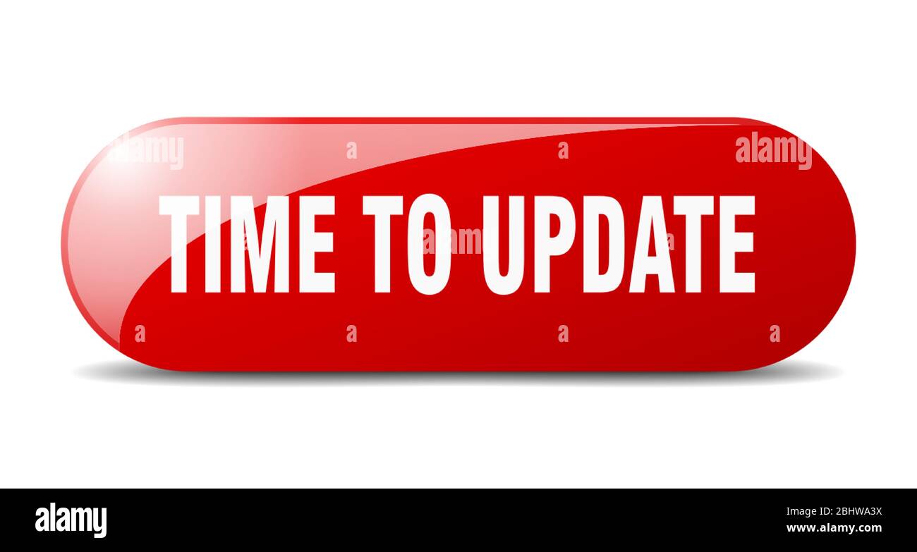 Time update red 3d hi-res stock photography and images - Alamy