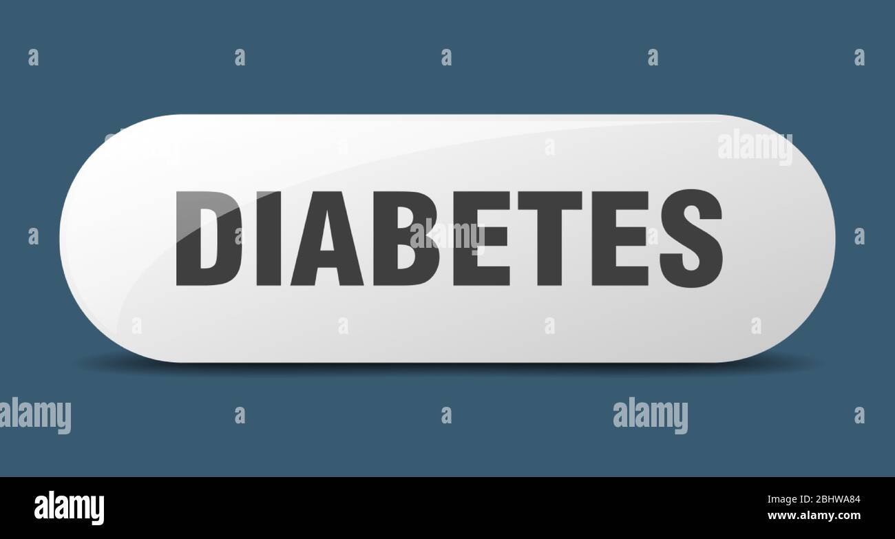 diabetes button. diabetes sign. key. push button Stock Vector Image ...