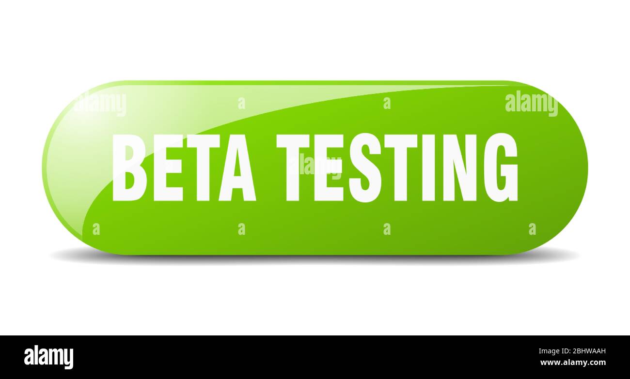 beta testing button. beta testing sign. key. push button Stock Vector ...