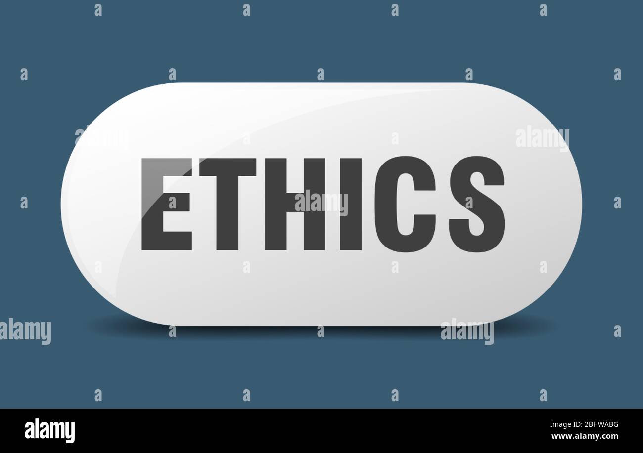 ethics button. ethics sign. key. push button Stock Vector Image & Art ...
