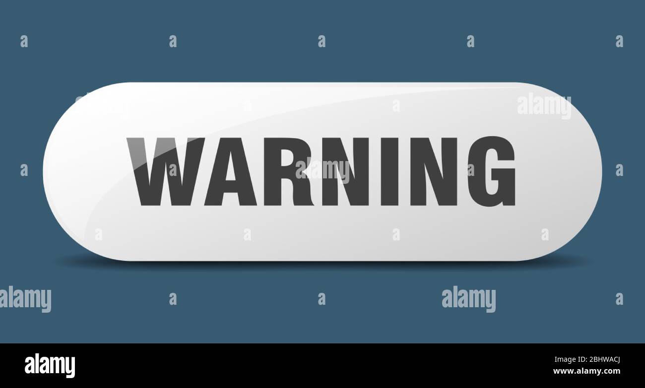 warning button. warning sign. key. push button Stock Vector Image & Art - Alamy