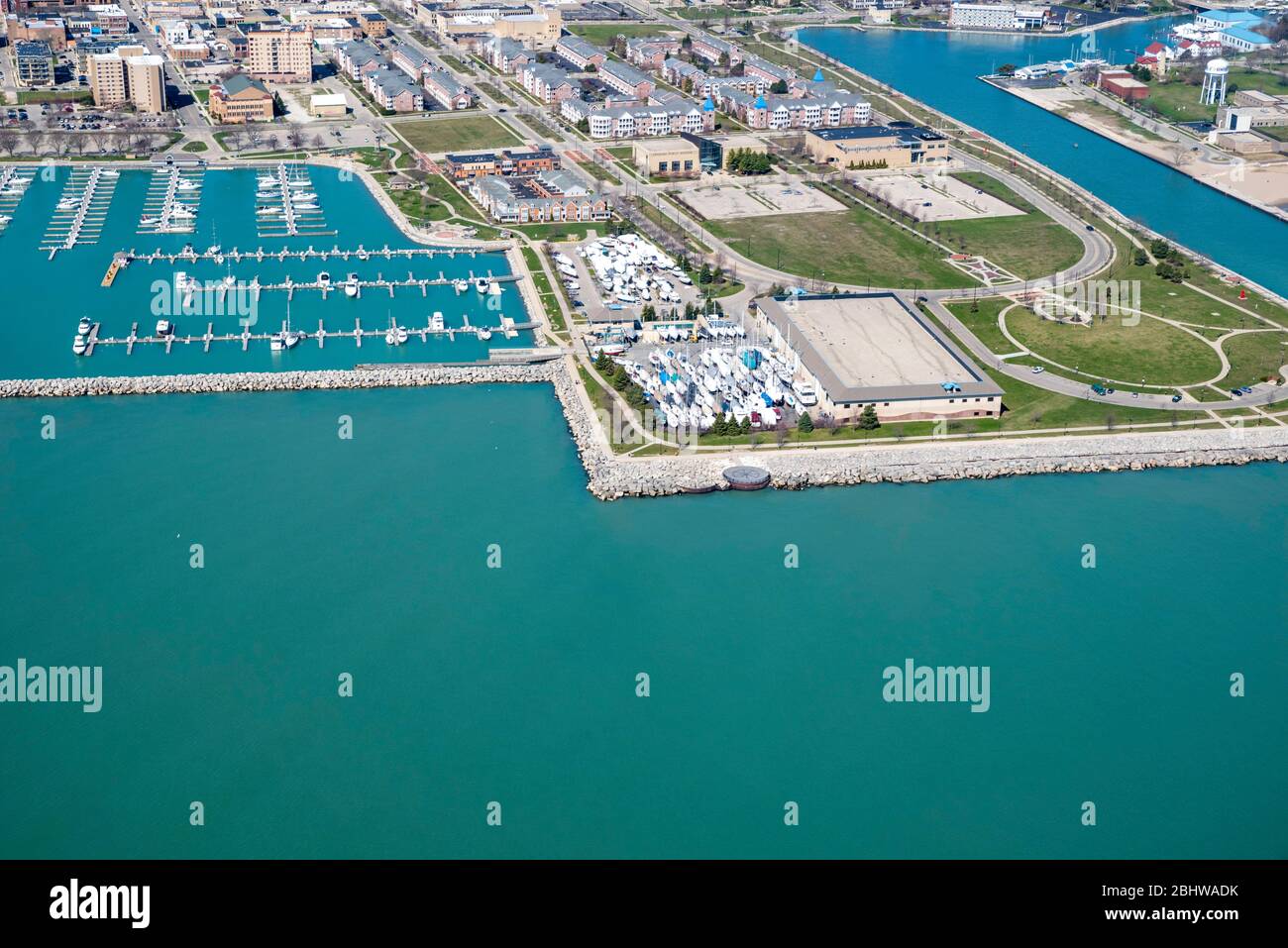 Wisconsin kenosha lake michigan kenosha hi-res stock photography and ...