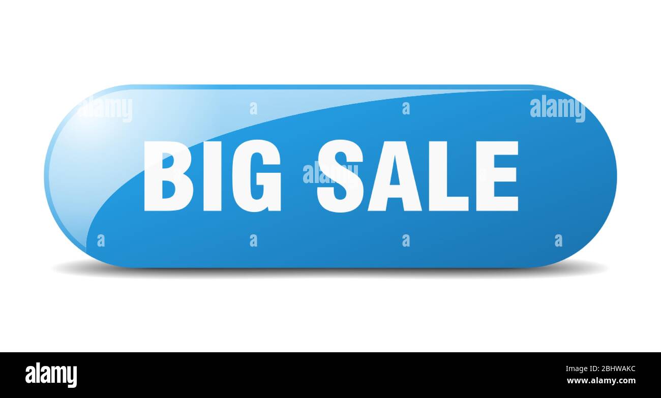 big sale button. big sale sign. key. push button Stock Vector Image ...