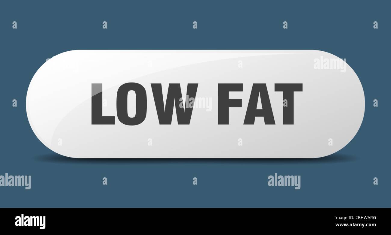 low fat button. low fat sign. key. push button Stock Vector Image & Art ...