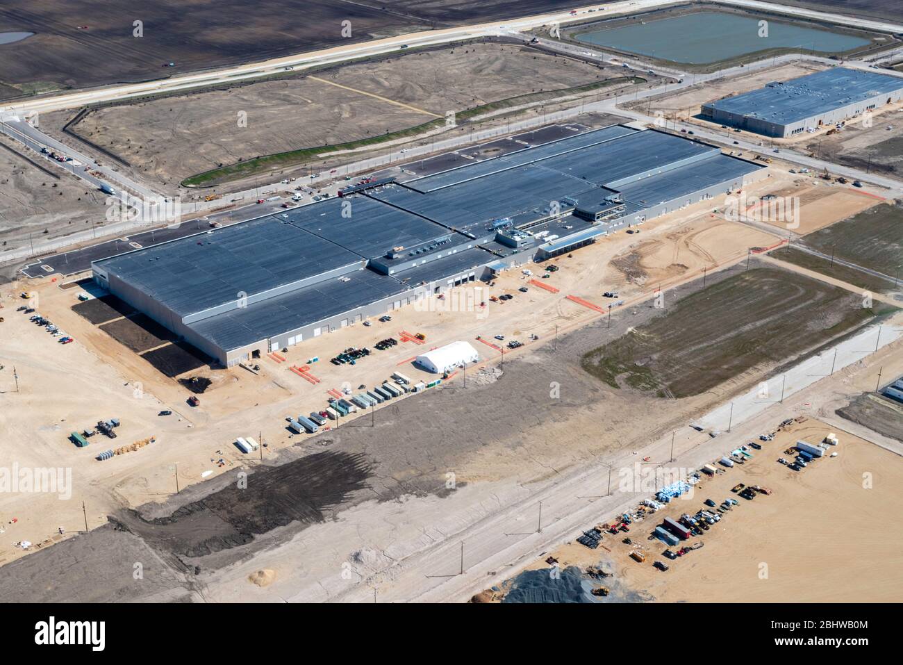 Stormwater retention pond hi-res stock photography and images - Alamy