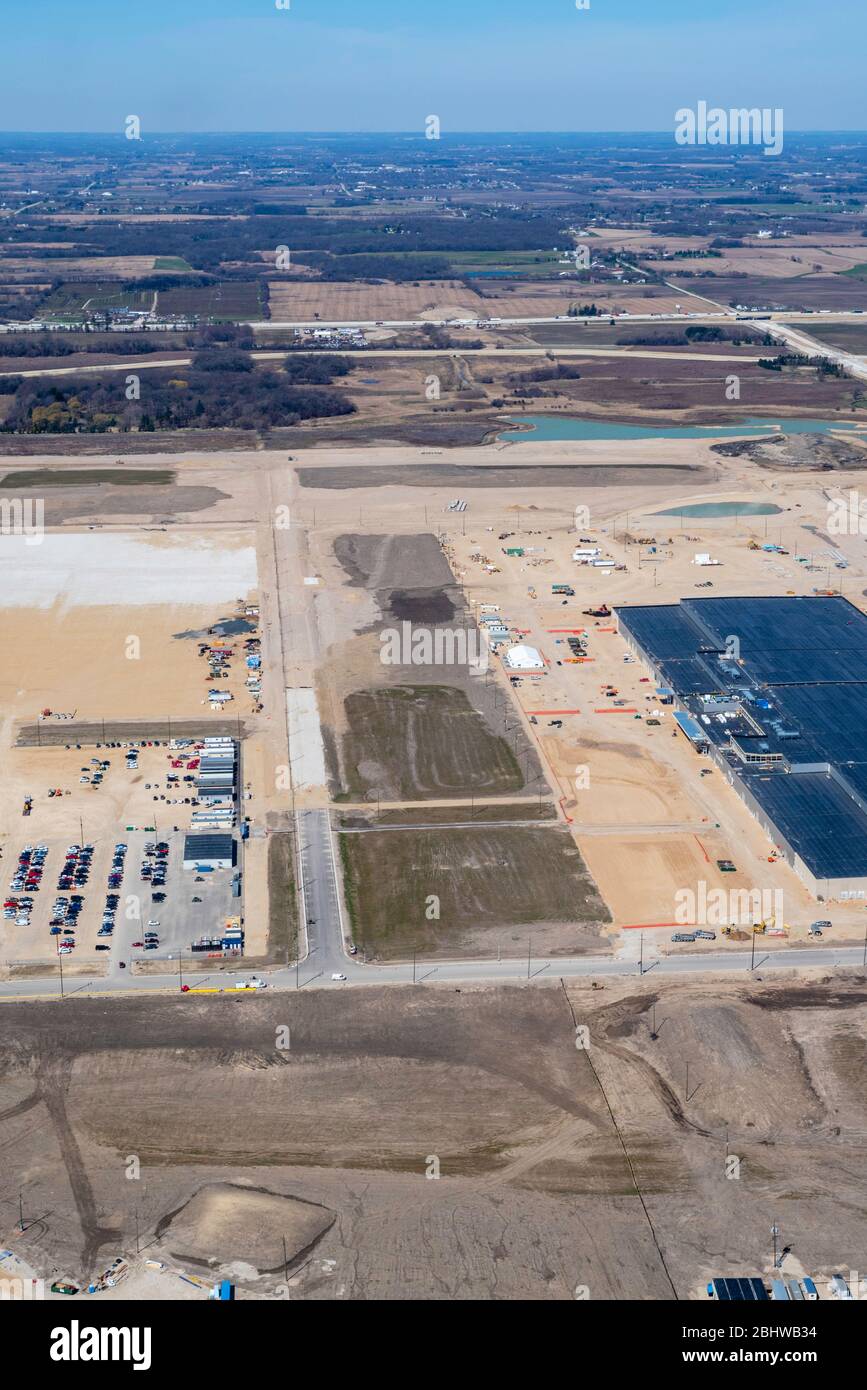 Greenfield aerial hi-res stock photography and images - Alamy