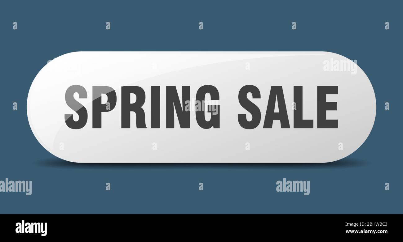 spring sale button. spring sale sign. key. push button Stock Vector Image & Art - Alamy