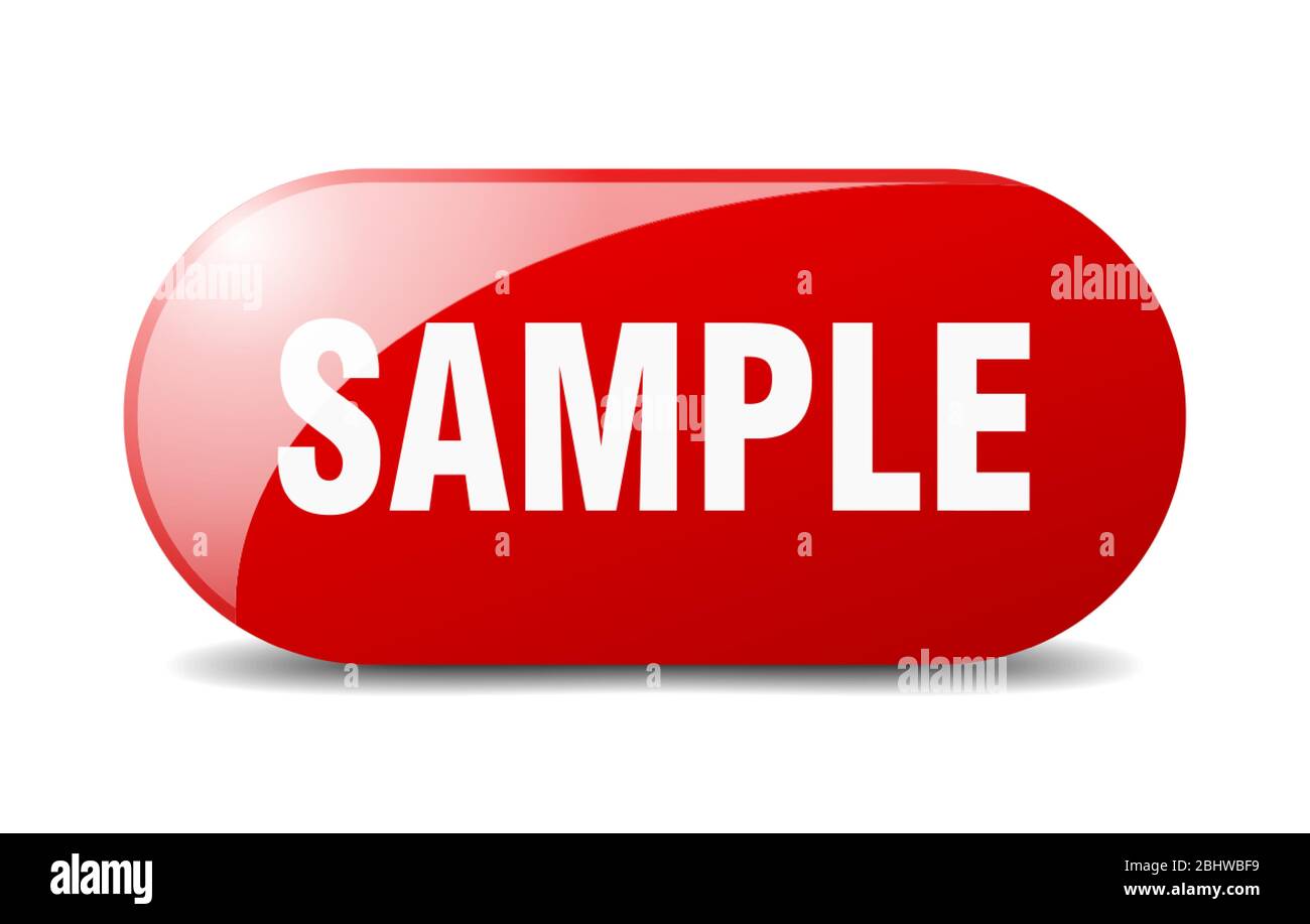 sample button. sample sign. key. push button Stock Vector Image & Art - Alamy