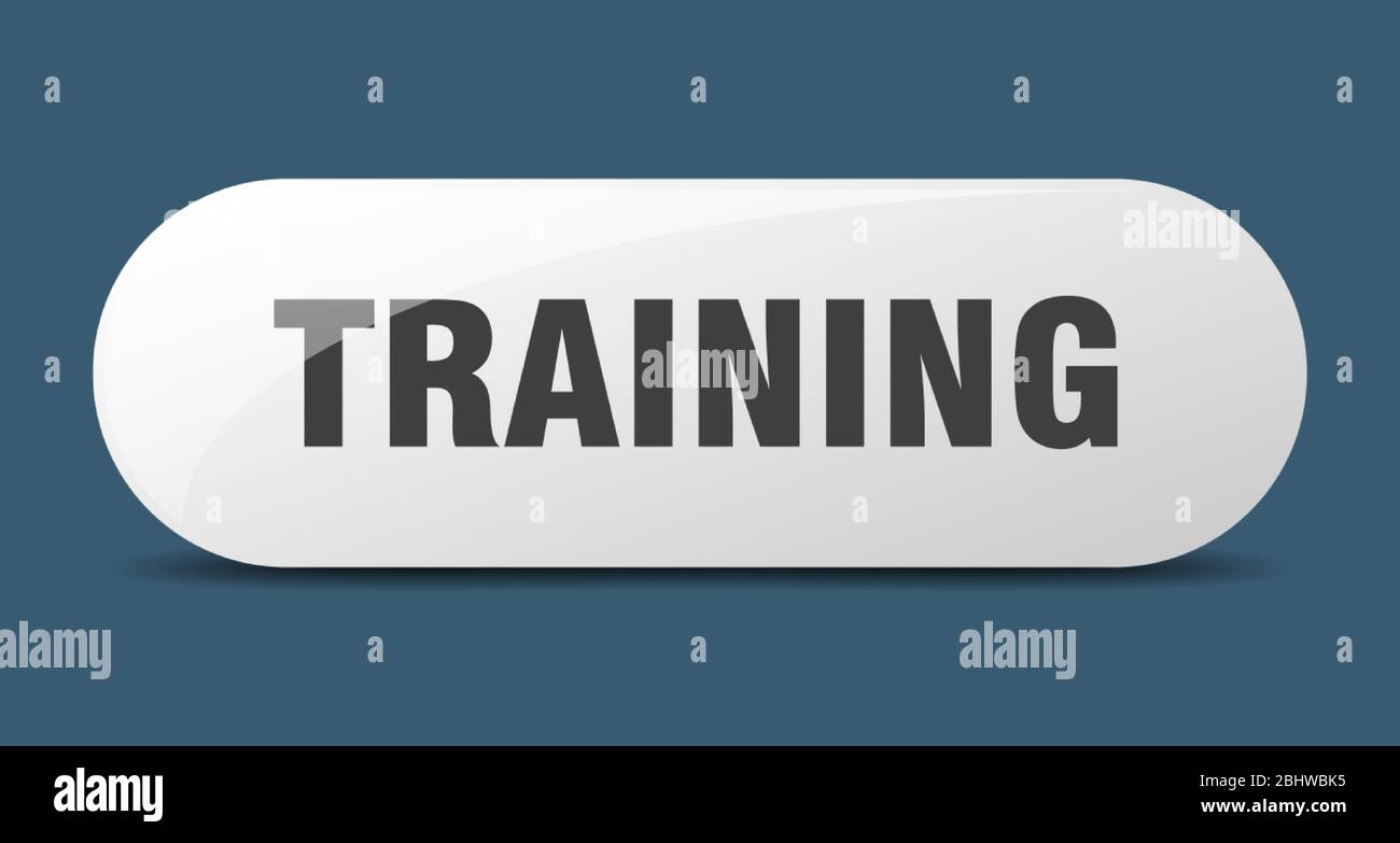 training button. training sign. key. push button Stock Vector Image ...