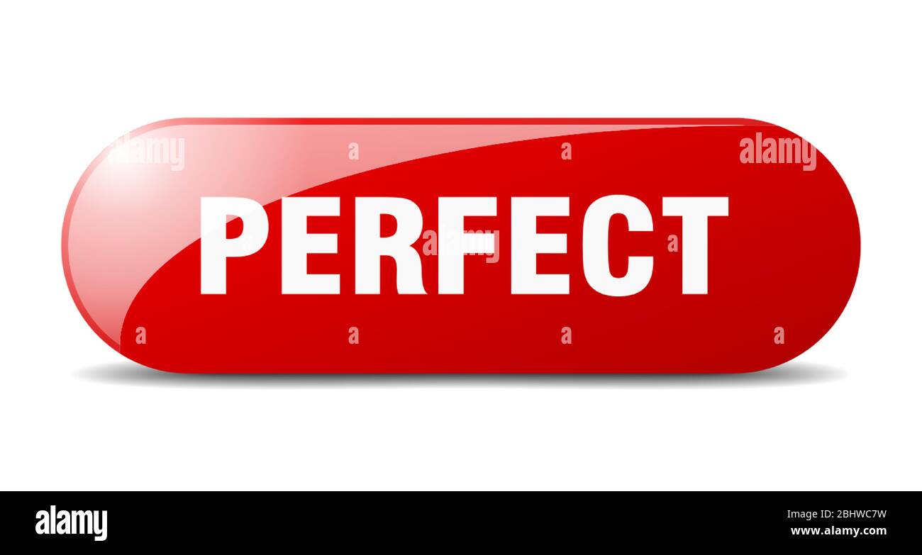 perfect button. perfect sign. key. push button Stock Vector Image & Art ...