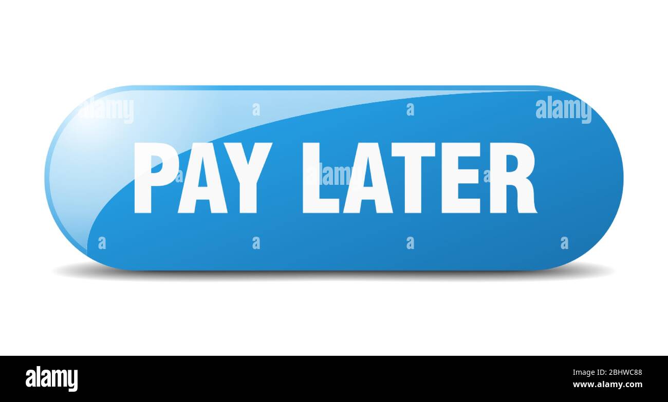 pay later button. pay later sign. key. push button Stock Vector Image ...