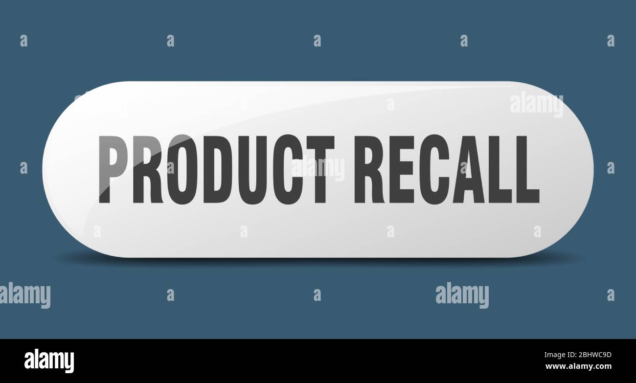 product recall button. product recall sign. key. push button Stock ...