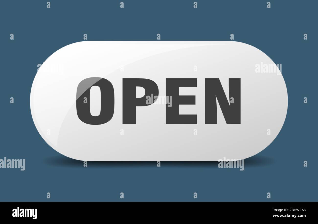 open button. open sign. key. push button Stock Vector Image & Art - Alamy