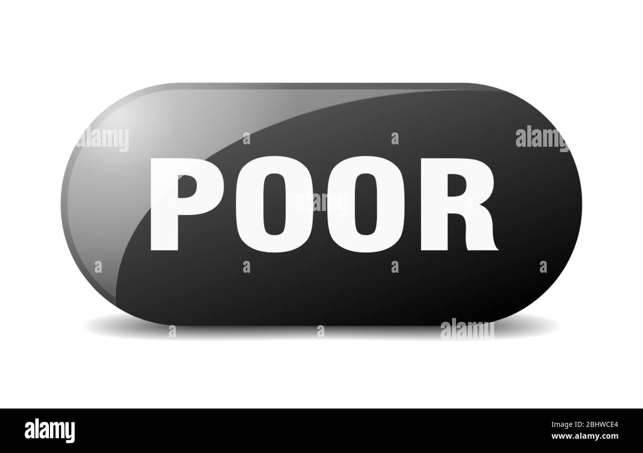 poor button. poor sign. key. push button Stock Vector Image & Art - Alamy