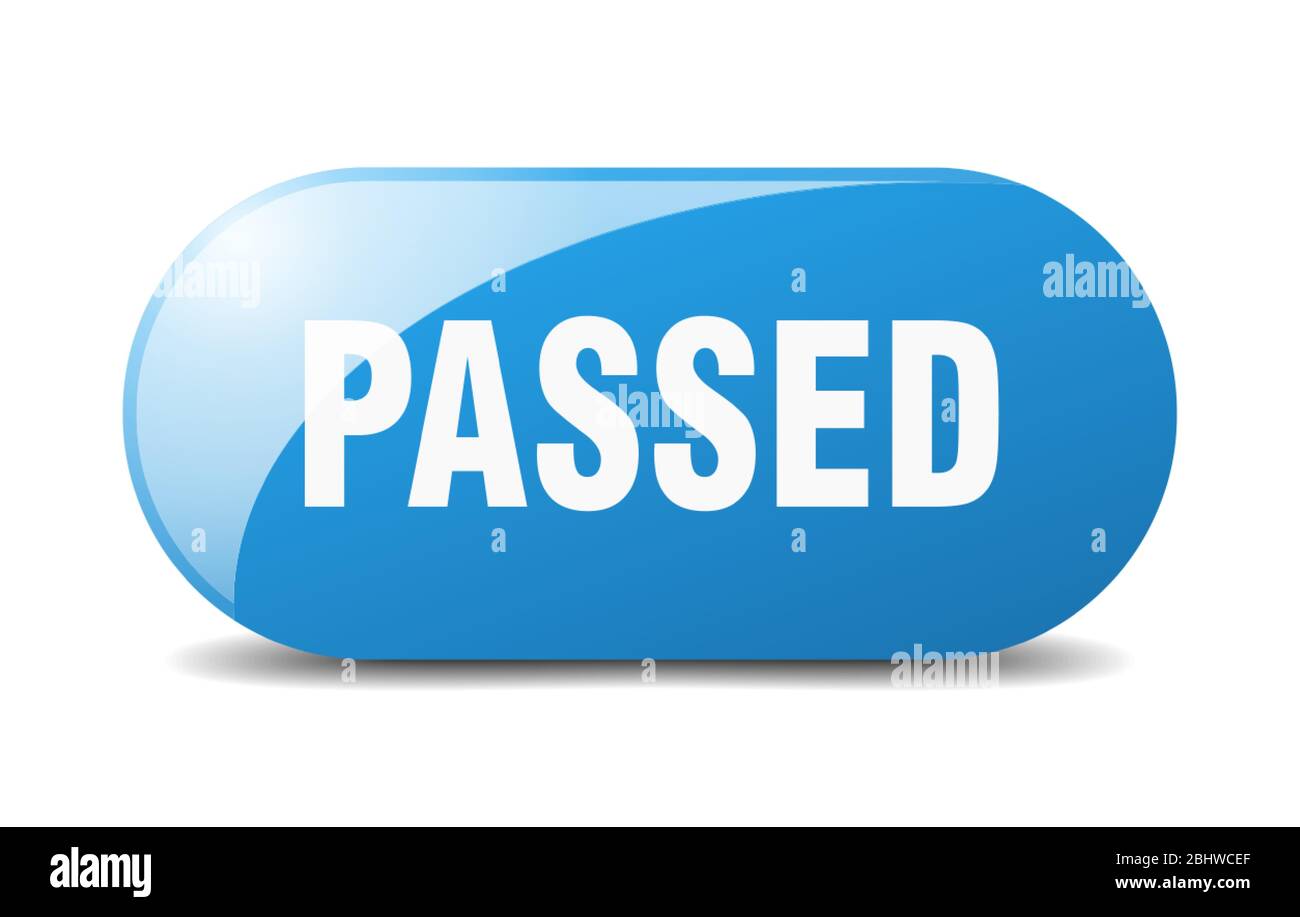 passed button. passed sign. key. push button Stock Vector Image & Art ...