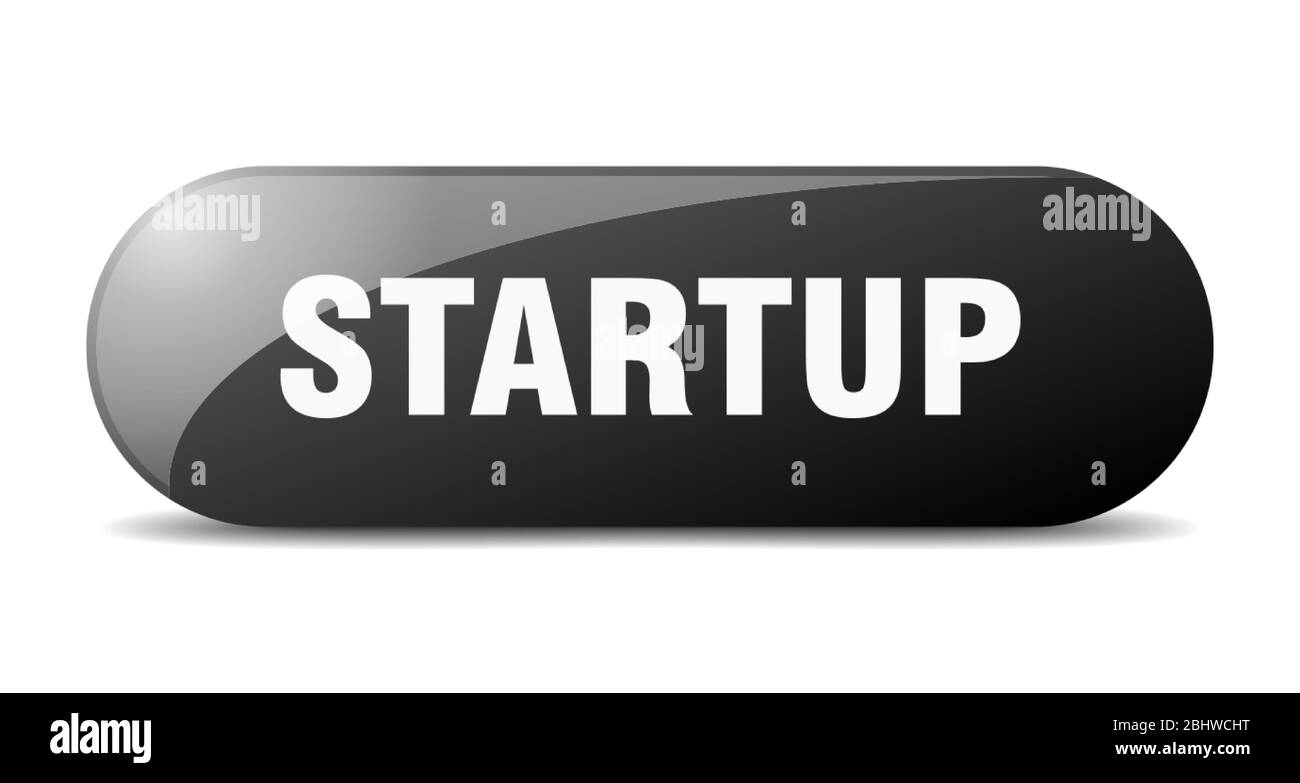 startup button. startup sign. key. push button Stock Vector Image & Art ...