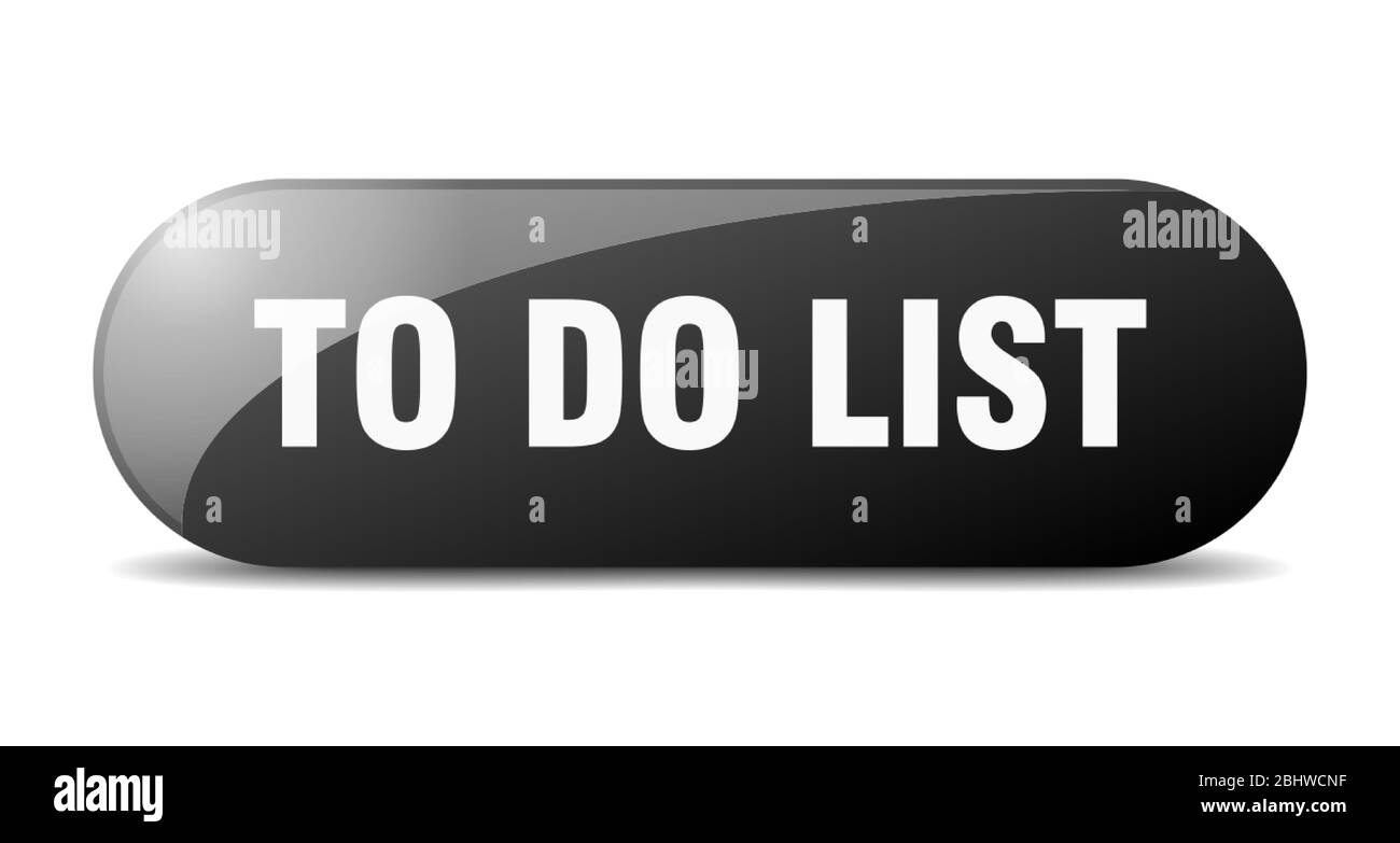 to do list button. to do list sign. key. push button Stock Vector Image ...