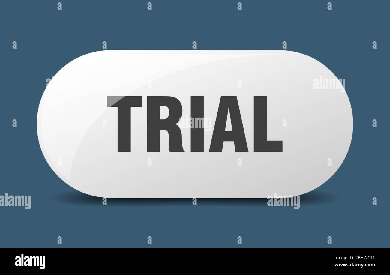 trial button. trial sign. key. push button Stock Vector Image & Art - Alamy