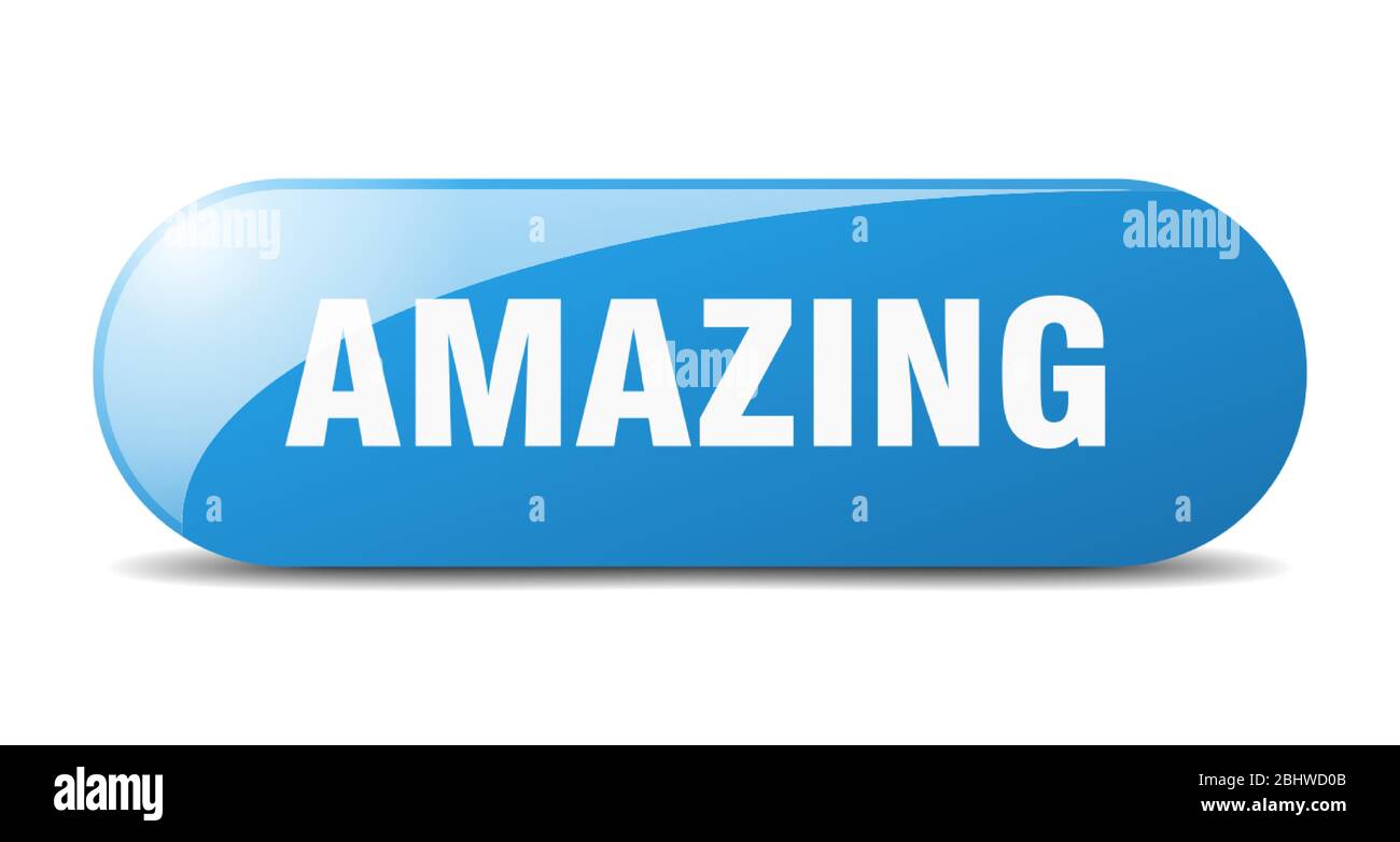 amazing button. amazing sign. key. push button Stock Vector Image & Art - Alamy